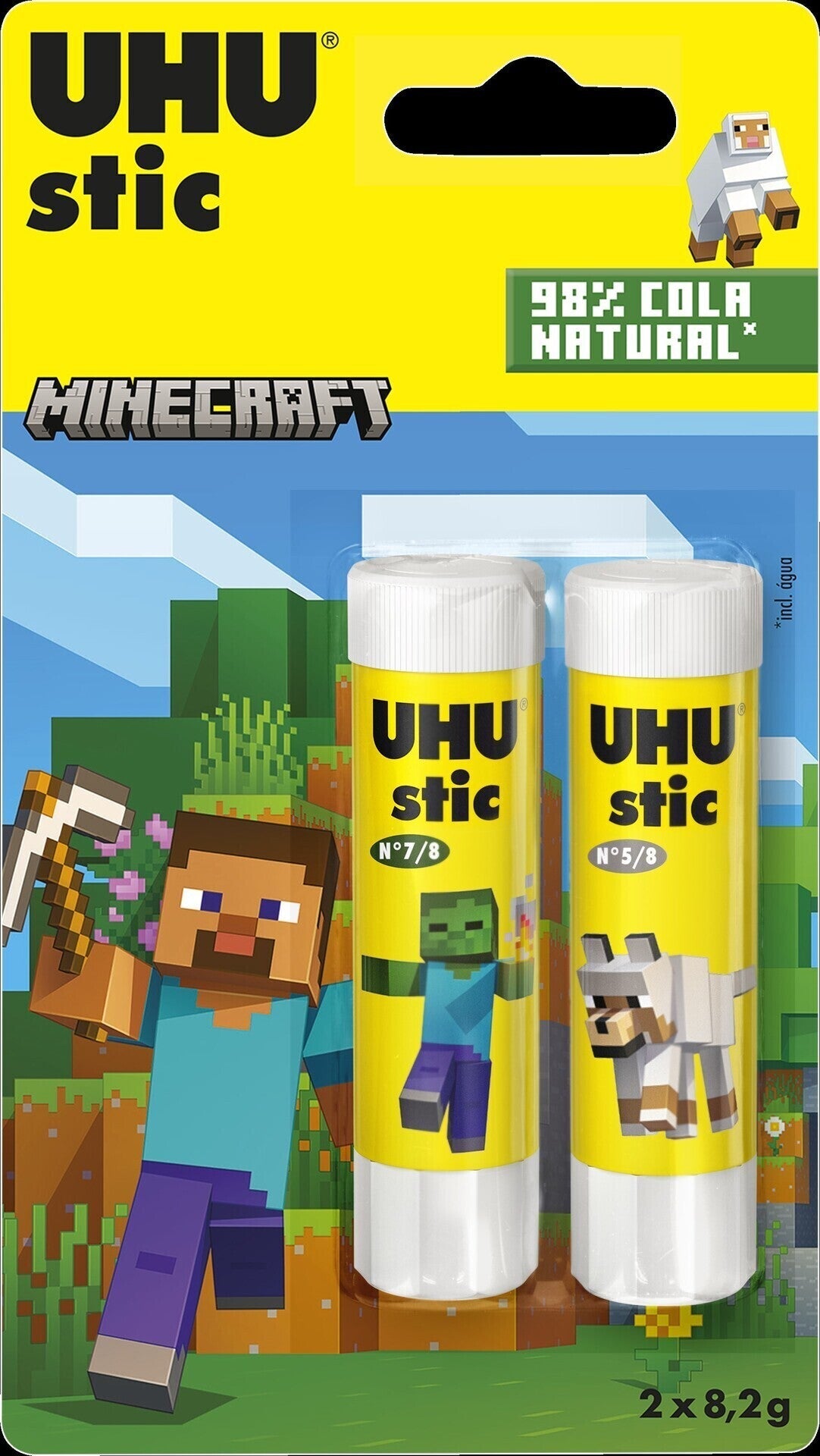 Cola Stick 8.2g 2 unidades UHU